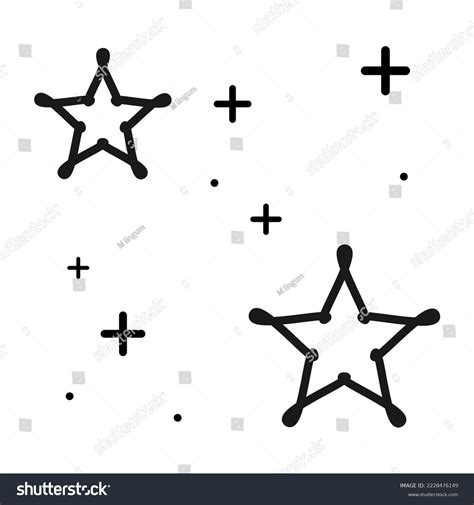 Vector Abstract Star Icon Stock Vector Royalty Free 2228476149