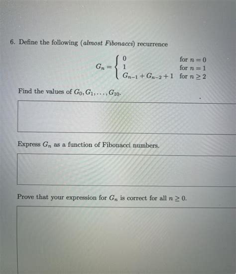 solved discrete structure recursion practice problems