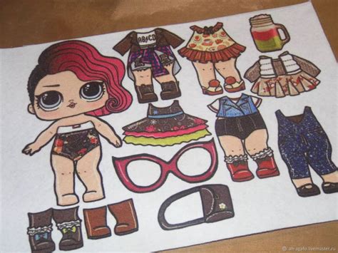 Картинки Кукла лол с одеждой 39 шт 2420