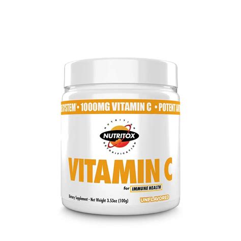 Vitamin C Powder Supplement Pure Ascorbic Acid Non Gmo Unflavored