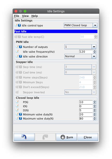 idle speeduino manual
