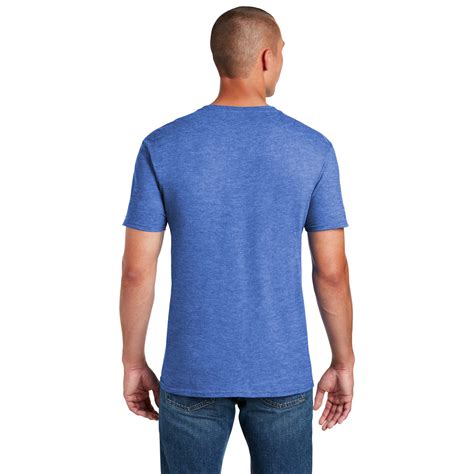 Gildan 64000 Softstyle T Shirt Heather Royal Full Source