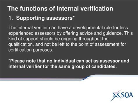 Ppt Internal Verification And Standardisation Powerpoint Presentation