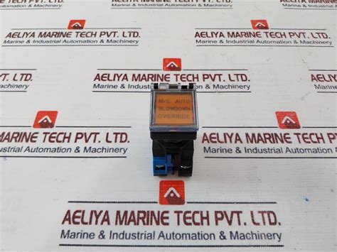 Idec Hw Cl10 Push Button With Coltact Block 24v Aeliya Marine