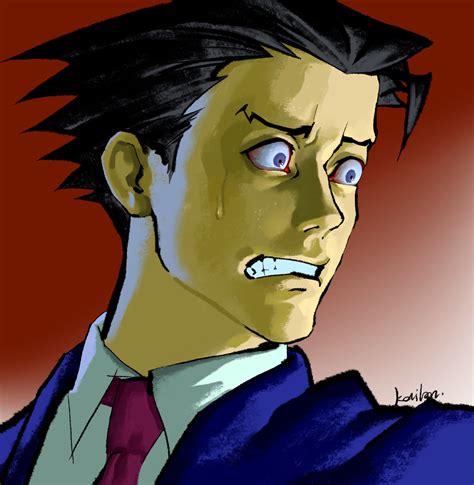Aaakailon Phoenix Wright Ace Attorney Highres 1boy Black Hair