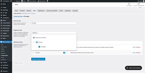 Portugal Regions Woocommerce