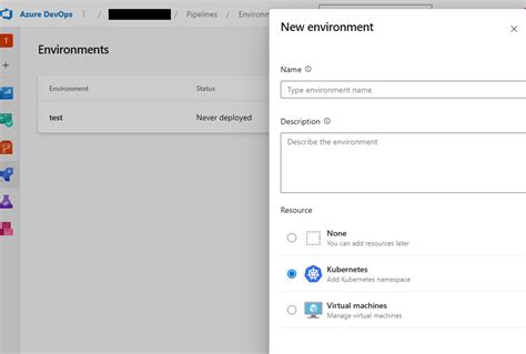 How Azure Devops Create Environment To Connect Kubernetes Private Cluster Microsoft Qanda