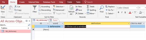 Creating A Button To Insert Records Into An Access Database With Vba By Ngai To Lo Medium