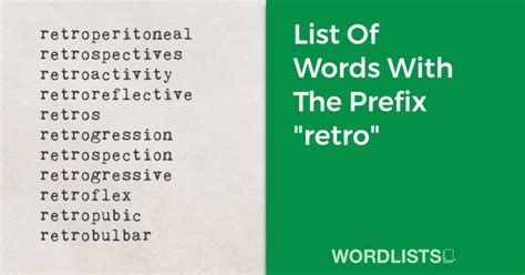 List Of Words With The Prefix Meta