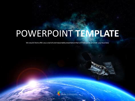 Free PPT Template - Universe and Earth