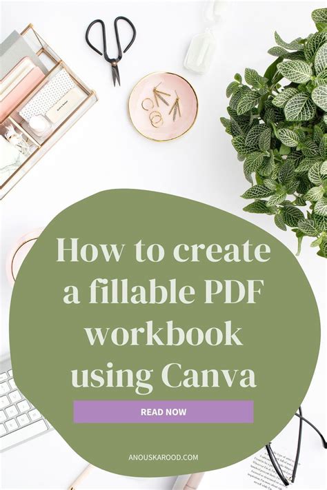 How To Create An Interactive Fillable Pdf Workbook In Canva Artofit