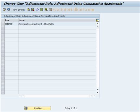 REAJRULECOMP SAP Tcode Comp Apartment Adjustment Rule REAJRULECOMP SAP Tcode Comp Apartment Adjustment Rule