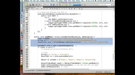 how to code new and delete button in jframe java youtube