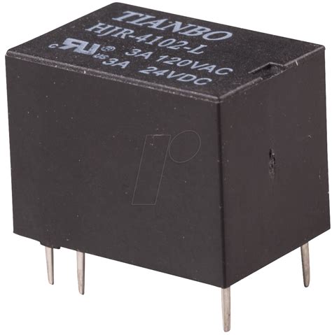 HJR-4102-L 5V: DIL miniature relay HJR-4102 5 V, 1 changeover contact 5 ...