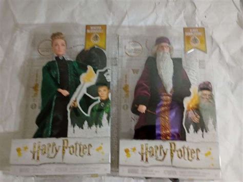 Harry Potter Albus Dumbledore And Professor Mcgonagall Figures New In Box Lil Dusty Online