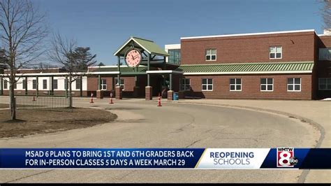 Msad 6 Adds More In Person Learning Days