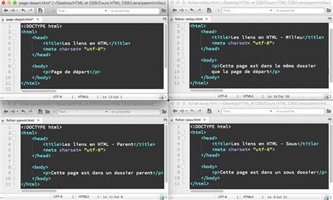 Créer Des Liens Internes Et Externes En Html