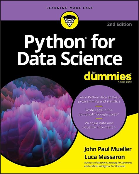 Amazonfr Python For Data Science For Dummies 2nd Edition Mueller