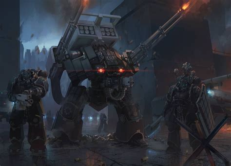 Art Of Warhammer On Instagram Artist Hammk The Deredeo Pattern Dreadnought Was Developed