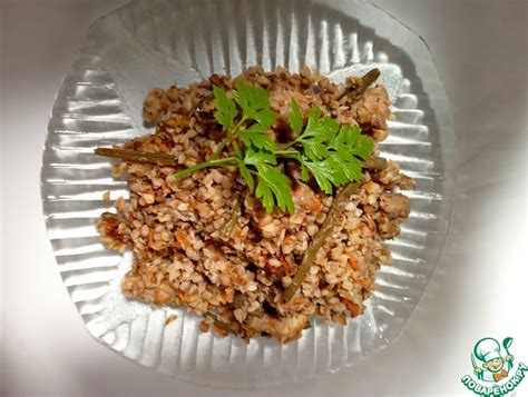 Гречка по-купечески с папоротником – кулинарный рецепт