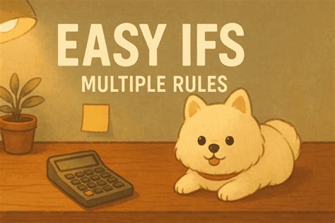 Excel Ifs Multiple Conditions How To Easily Classify Multiple Conditions