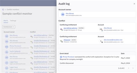 detect access conflicts conductorone docs
