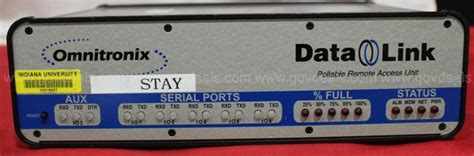 1 Omnitronix Data Link Model 880 Pollable Remote Access Unit Allsurplus