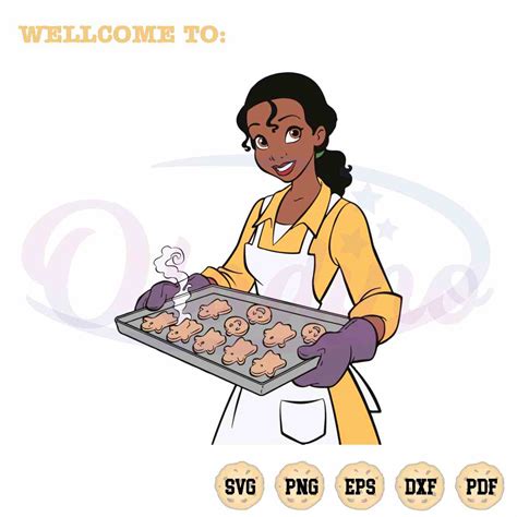 Tiana Disney Princess Svg The Princess And The Frog Cutting Digital File