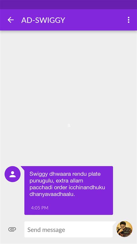 What If Swiggys App Sent You Honest Telugu Notifications When You Ord