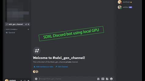 I Made A Self Hosted Discord Bot That Uses Your Local Gpu To Serve Sdxl