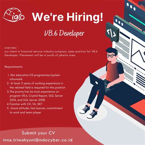 Inna Triwahyuni On Linkedin Developer Opportunity Vb Vb6