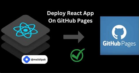 dipak mali on linkedin deploy react app on github pages