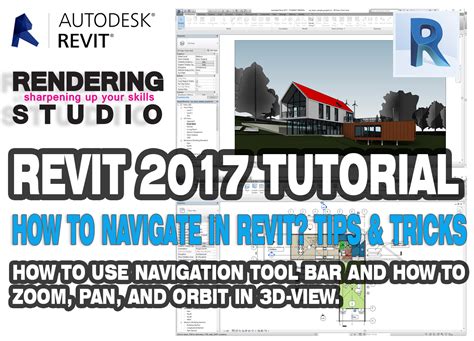 RENDERING STUDIO Revit Tutorial REVIT 2017 Revit Tutorial For Beginner To Advance How To