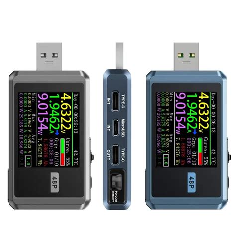 Fnirsi Fnb48p Usb Tester Voltage Current Power Tester