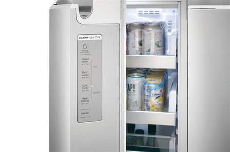 22 Cu Ft Counter Depth 4 Door Refrigerator Stainless Steel Grqc2255bf