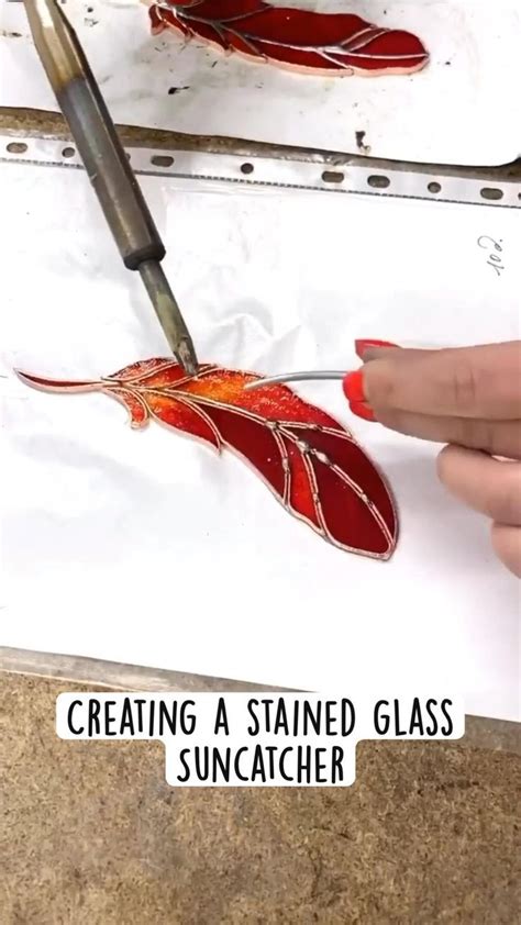 Creating A Stained Glass Suncatcher Diy Decor Handmade Decoration Ideas Stained Glass Stained