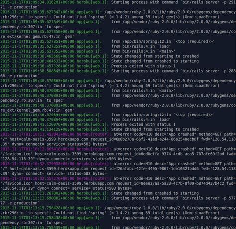 Rails Application Not Deploying To Heroku Application Error Message