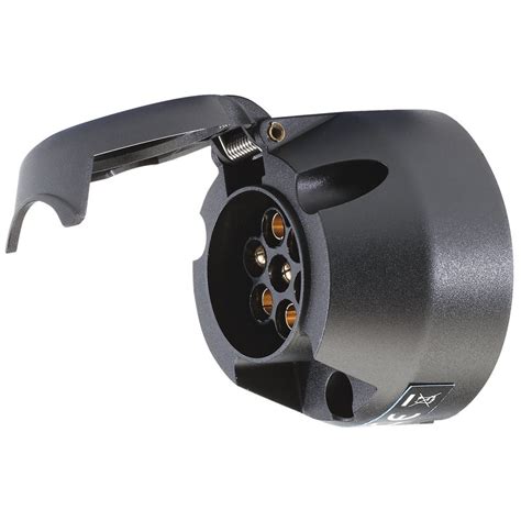 7 Pin N Type Towing Socket Saftec