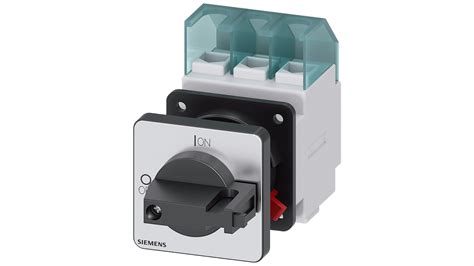 3ld2150 0tk11 Siemens Switch Disconnector 3 Pole 25a Max Current 25a Fuse Current Rs