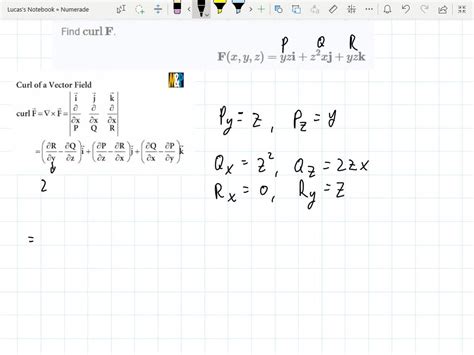 solved if 𝐯 x y 𝐢 y z 𝐣 y 2 z 𝐤 find curl curl 𝐯