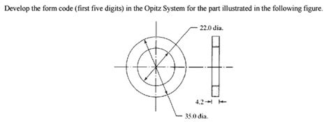 Solved Develop The Form Code First Five Digits In The Opitz System