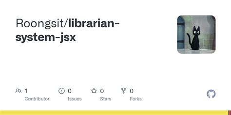 Github Roongsitlibrarian System Jsx