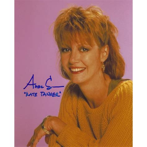 Anne Schedeen Autograph
