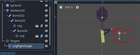 godot 4 0 editor buggy in skeleton bone ik r godot
