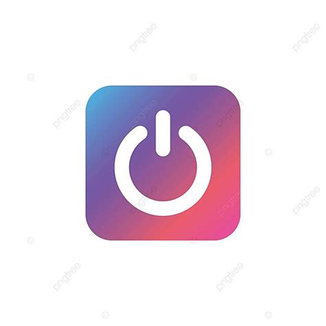 Flat Toggle Switch Vector On Isolated Background For Business Shutdown
