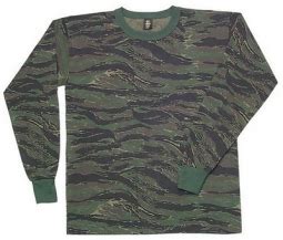 Camouflage Shirts Long Sleeve Camo Tees