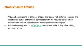 Beginner Friendly IoT Arduino Projects To Try Pdf
