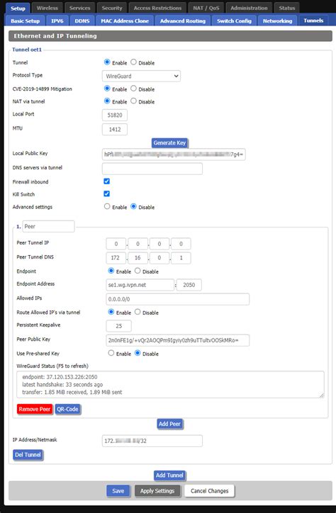 WireGuard Setup Guide For DD WRT Routers