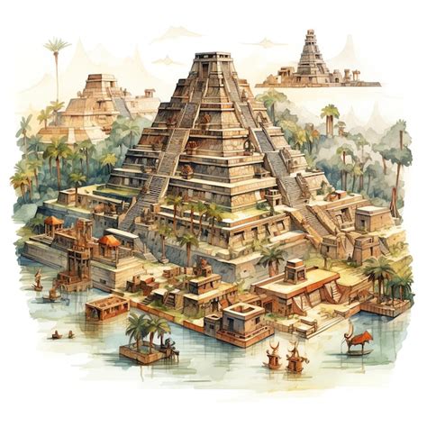 Premium Ai Image Codex Page With Aztec Pictorial Writing And