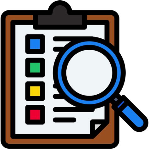 Evaluation Generic Outline Color Icon